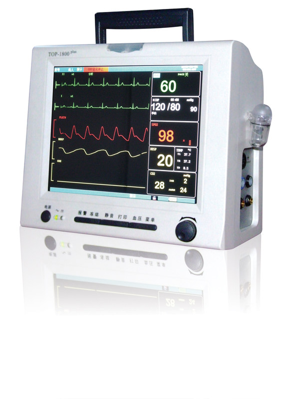 Portable Multi - parameter Patient Monitor with 7 - lead ECG Waveforms ...